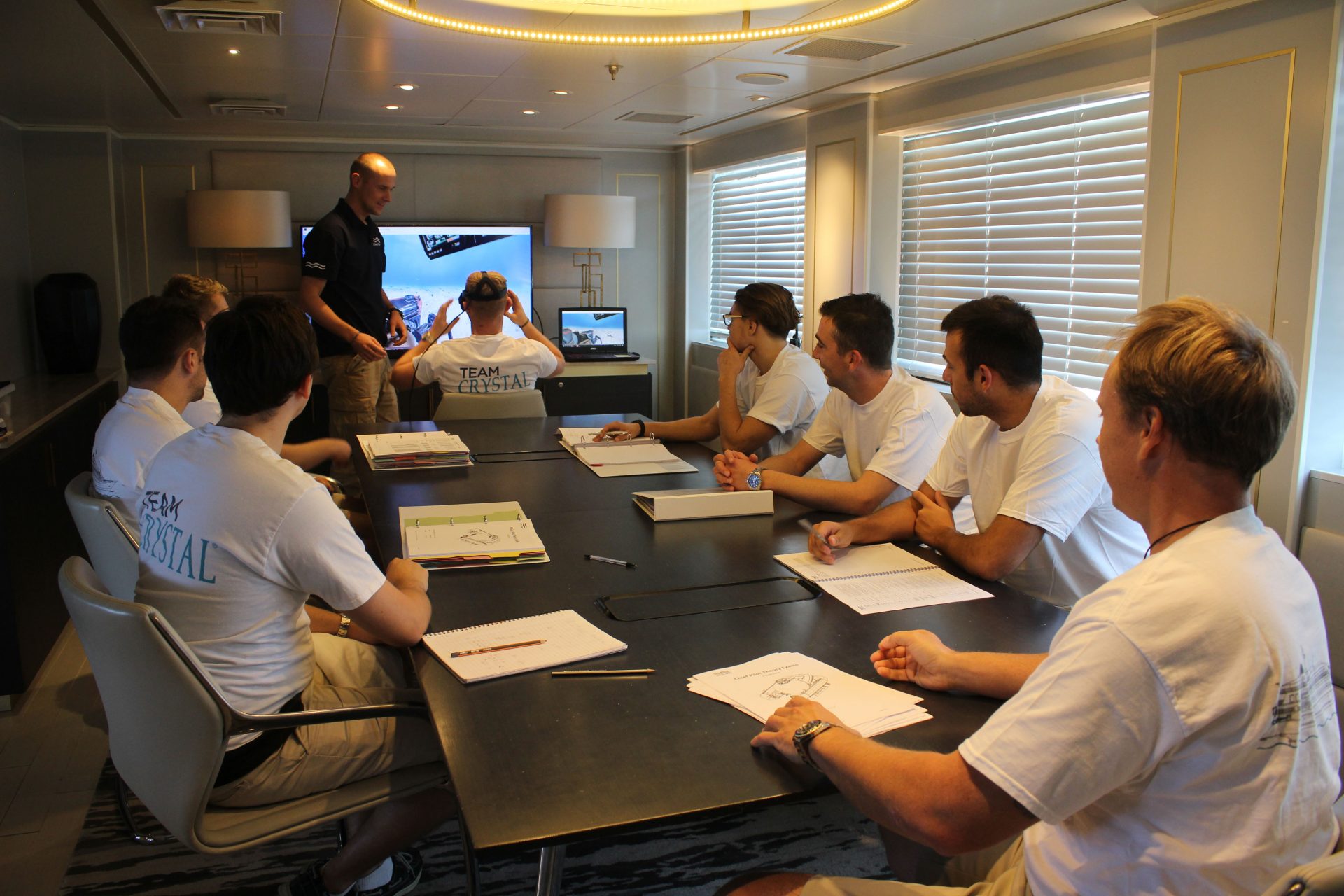 Submarine pilot training course for a new team of pilots - U-Boat Worx